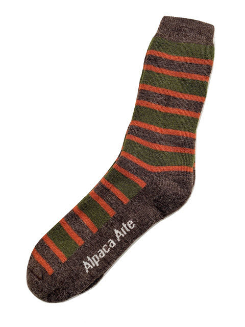 Original Stripe Alpaca Sock - Tey Art Inc.
