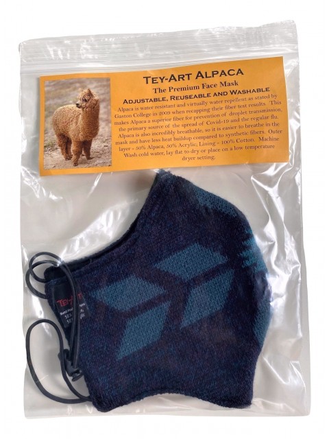 Monterey Alpaca Face Mask - Tey Art Inc.